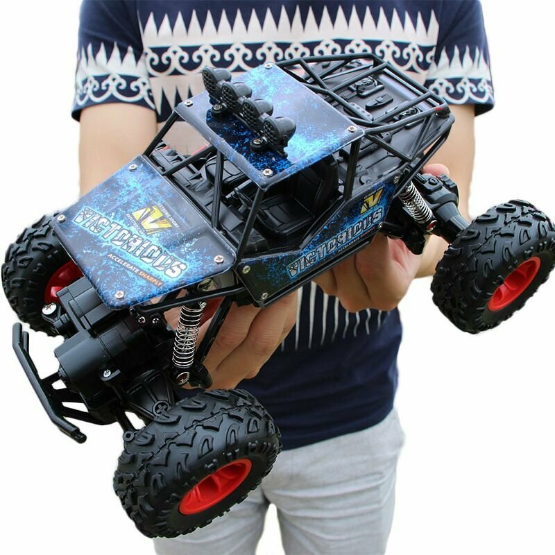 1:16 высокоскоростной внедорожный грузовик с дистанционным управлением 4wd, радиоуправляемая электронная рок-гусеничная машина