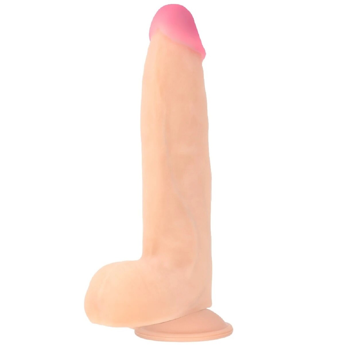 Фаллоимитатор LOVETOY Human Form, на присоске, телесный, 20,5 см