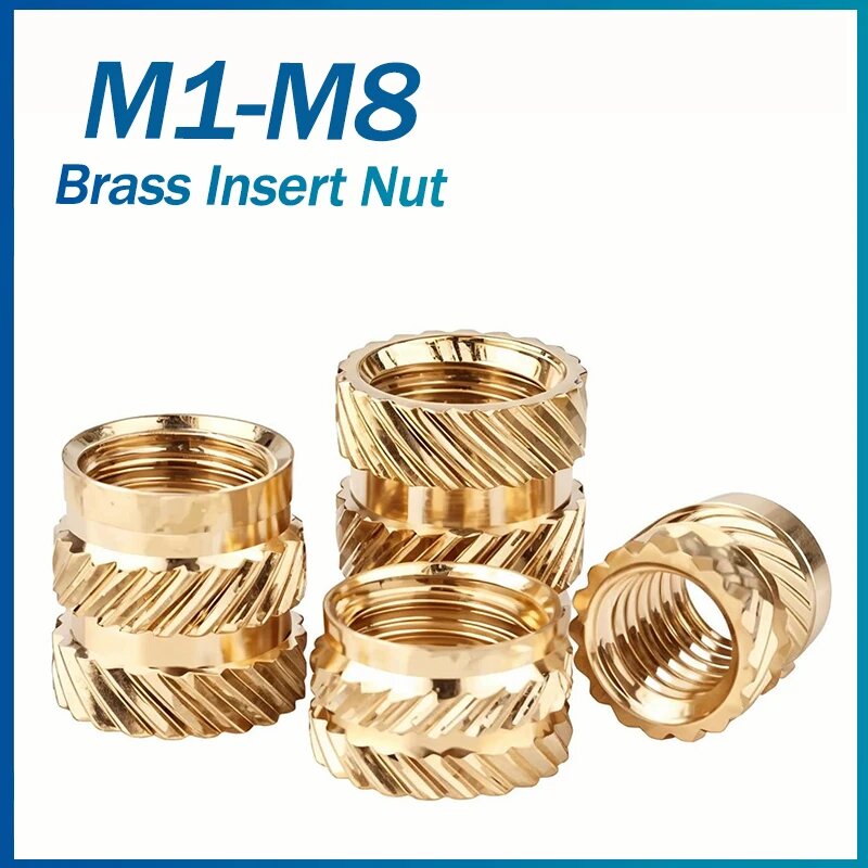 Гайки медные M5 7мм, длина 5мм, 20шт