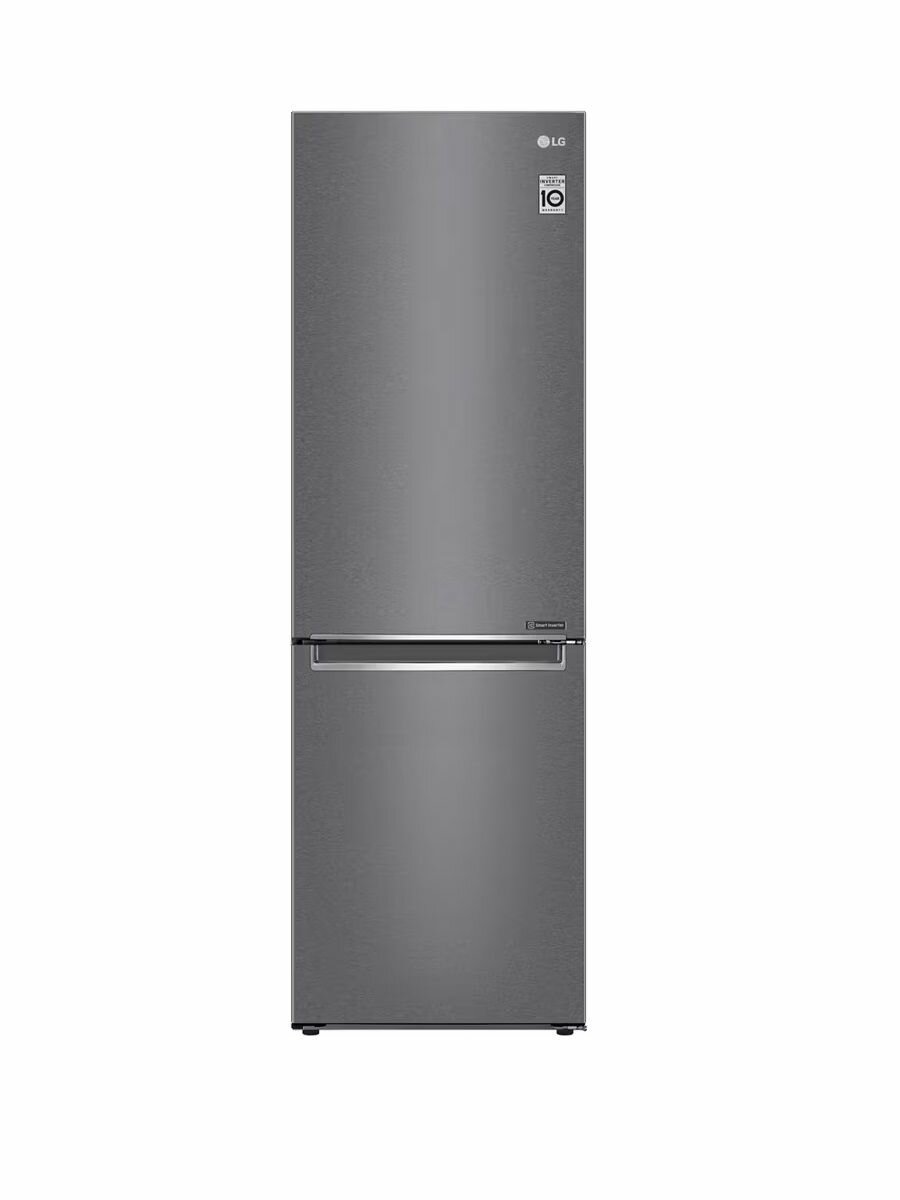 Холодильник LG GC-B459SLCL, двухкамерный, общий полезный объем 341 л, технология DoorCоoling+, Full No Frost, графитовый