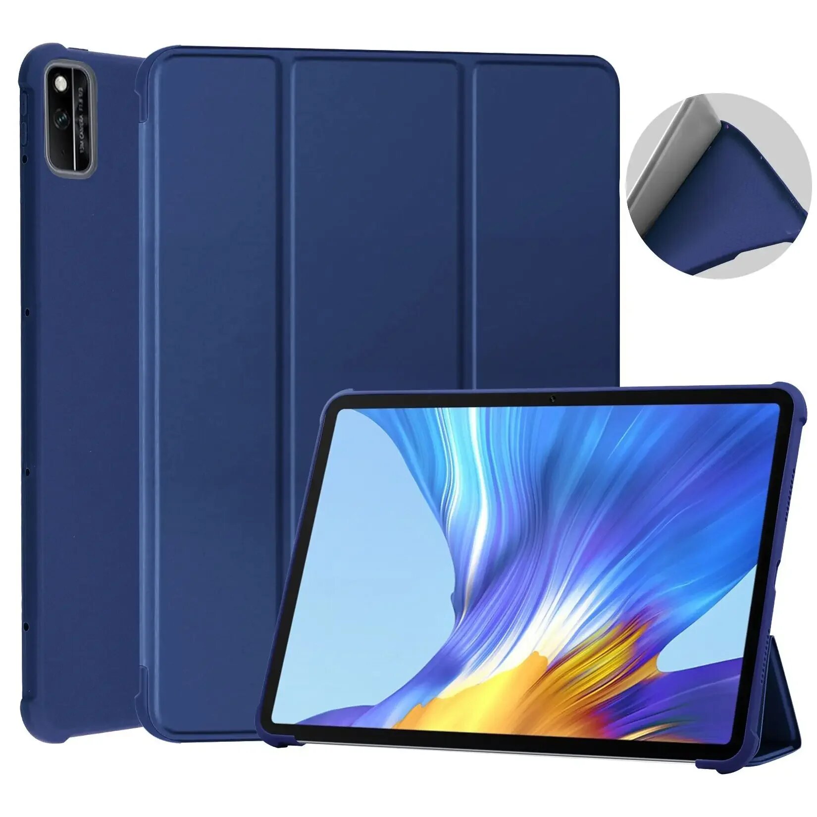 Чехол для планшета Huawei Matepad SE 10.4 Pro 11 T10s Honor Pad V6 V7 X8 X9 11,5 M6 10,8 8,4 дюйма Mediapad T5 10 M5 Lite 10 Smart Cover