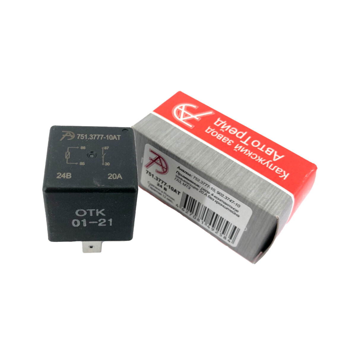 Реле универсальное 4-х контактное 24В (901.3747-10)