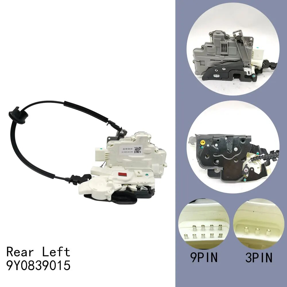 Привод дверного замка с правым приводом для Porsche Cayenne 2018-2026 9Y 1837015 9 лет 1837016 9 лет 0839015 9 лет 0839016 Rear Left