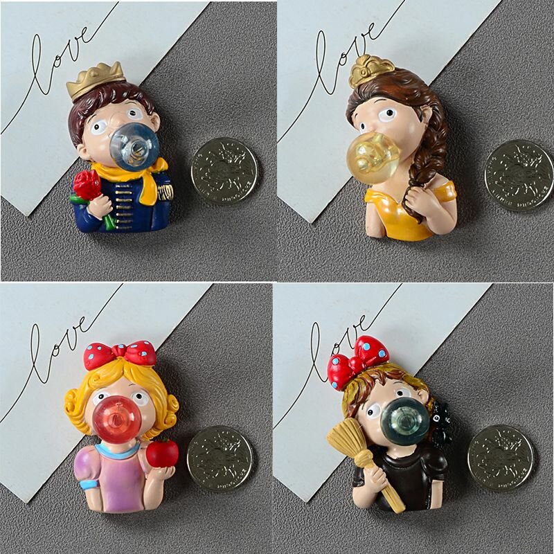 Магниты для холодильника "Мировые шедевры" (набор из 4 предметов)