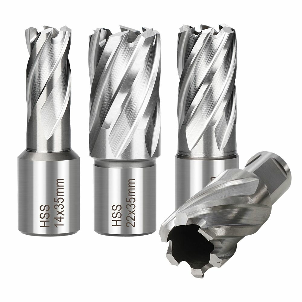 Сверло Корончатое 38х35мм HSS по металлу Фреза кольцевая.