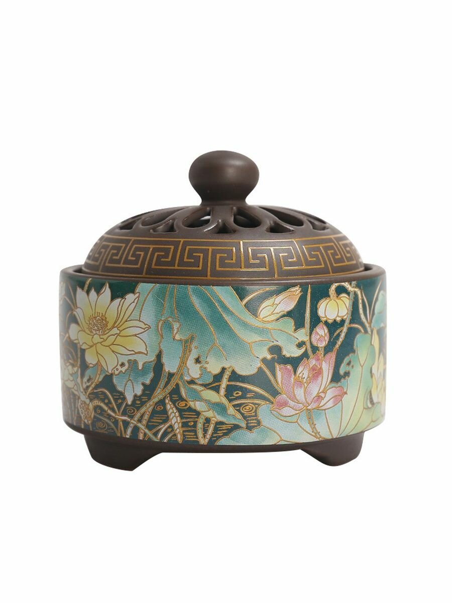 Кадильница для благовоний и ладана, бахурница для дома, подставка кадило для медитаций