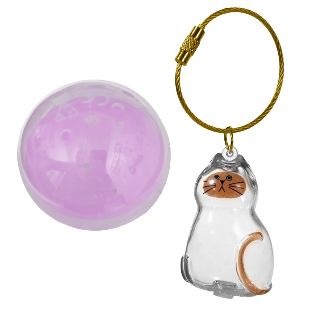 Украшения для хранения прозрачного кошачьего меха + Гача-Сиамская Кошка