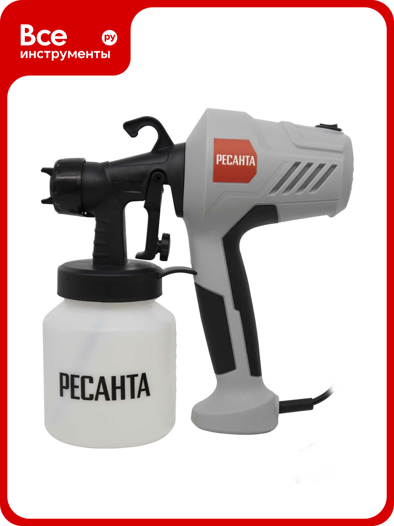 Электрический краскопульт Ресанта ЭКП-400 75/17/1