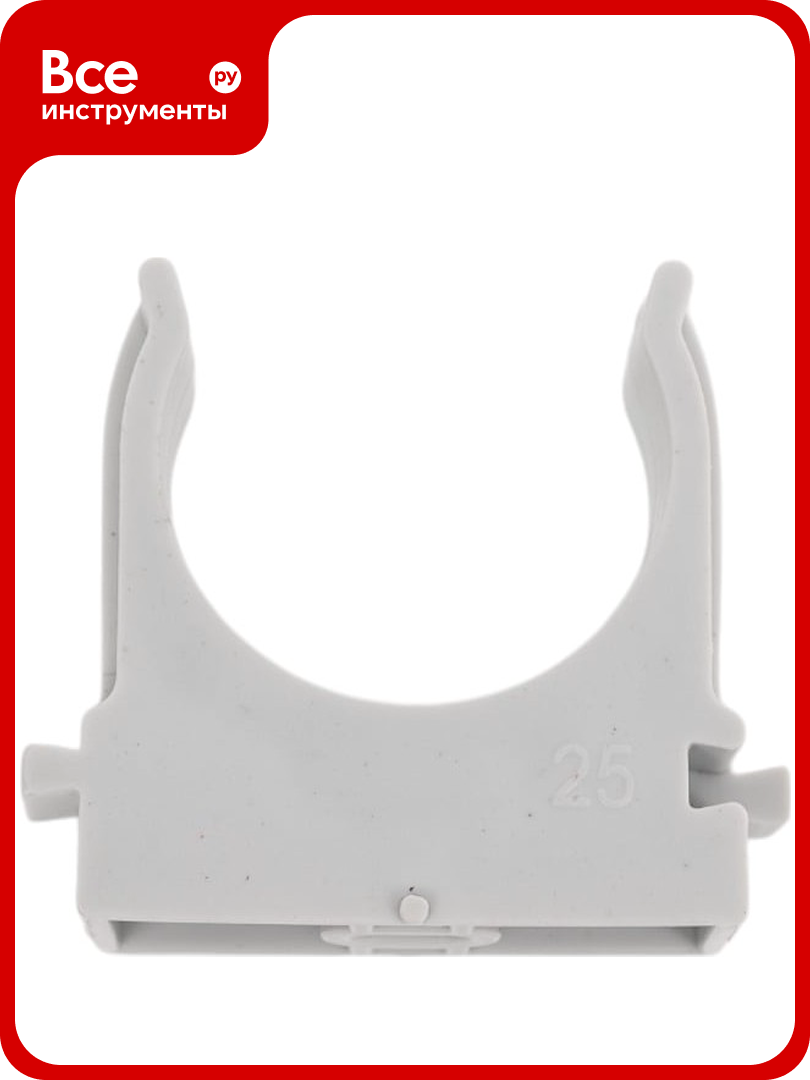 Крепеж-клипса AGIS 25 мм 50 шт. 71.01.01.25.50
