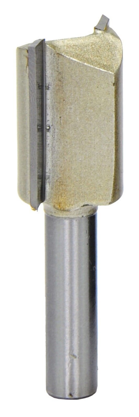 Фреза Elitech / Элитек пазовая прямая, 2 лезвия, твердосплавная, диаметр 18мм, хвостовик 8мм, 25/55мм / инструменты