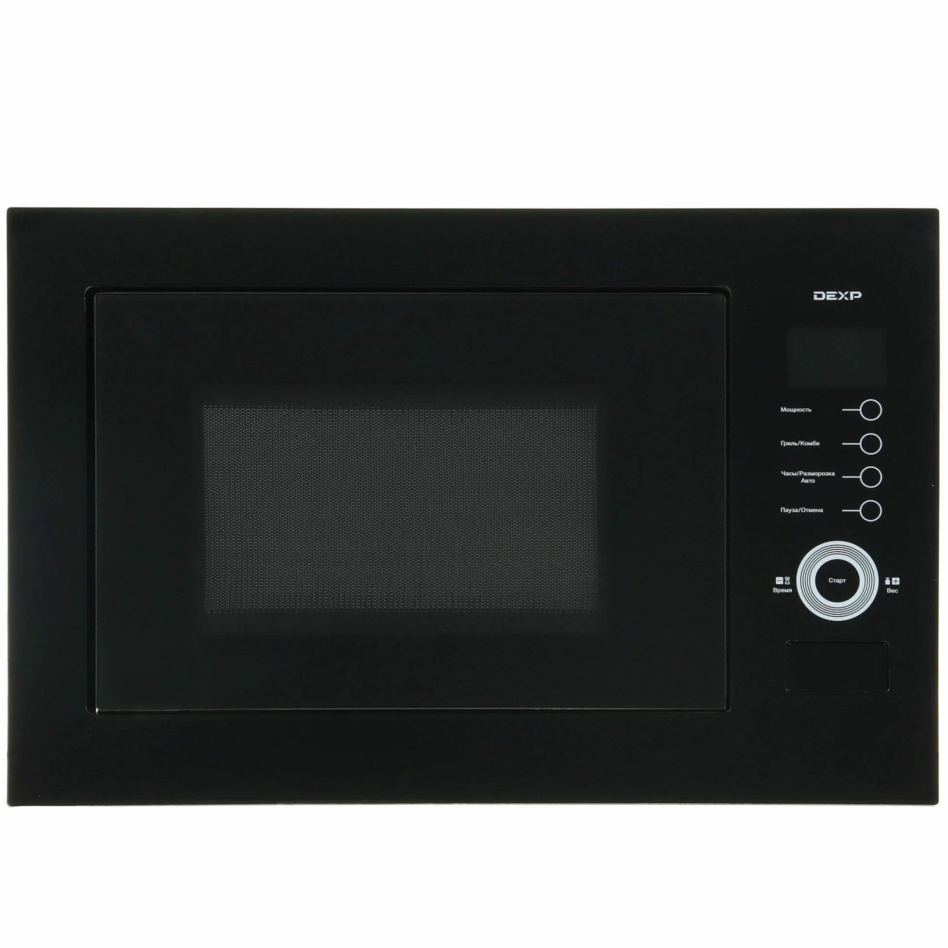 Микроволновая печь DEXP B25BBDWG, встраиваемая, 25л, эмаль, сенсорные переключатели