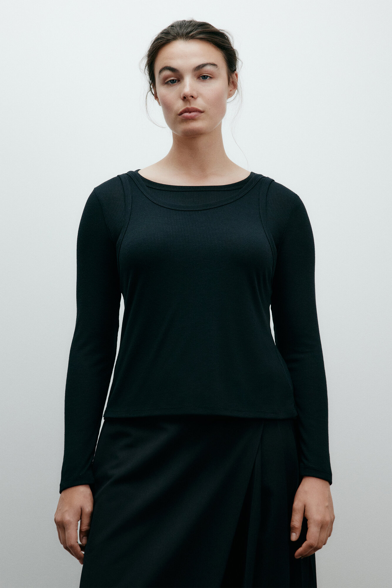 Лонгслив Plus Size