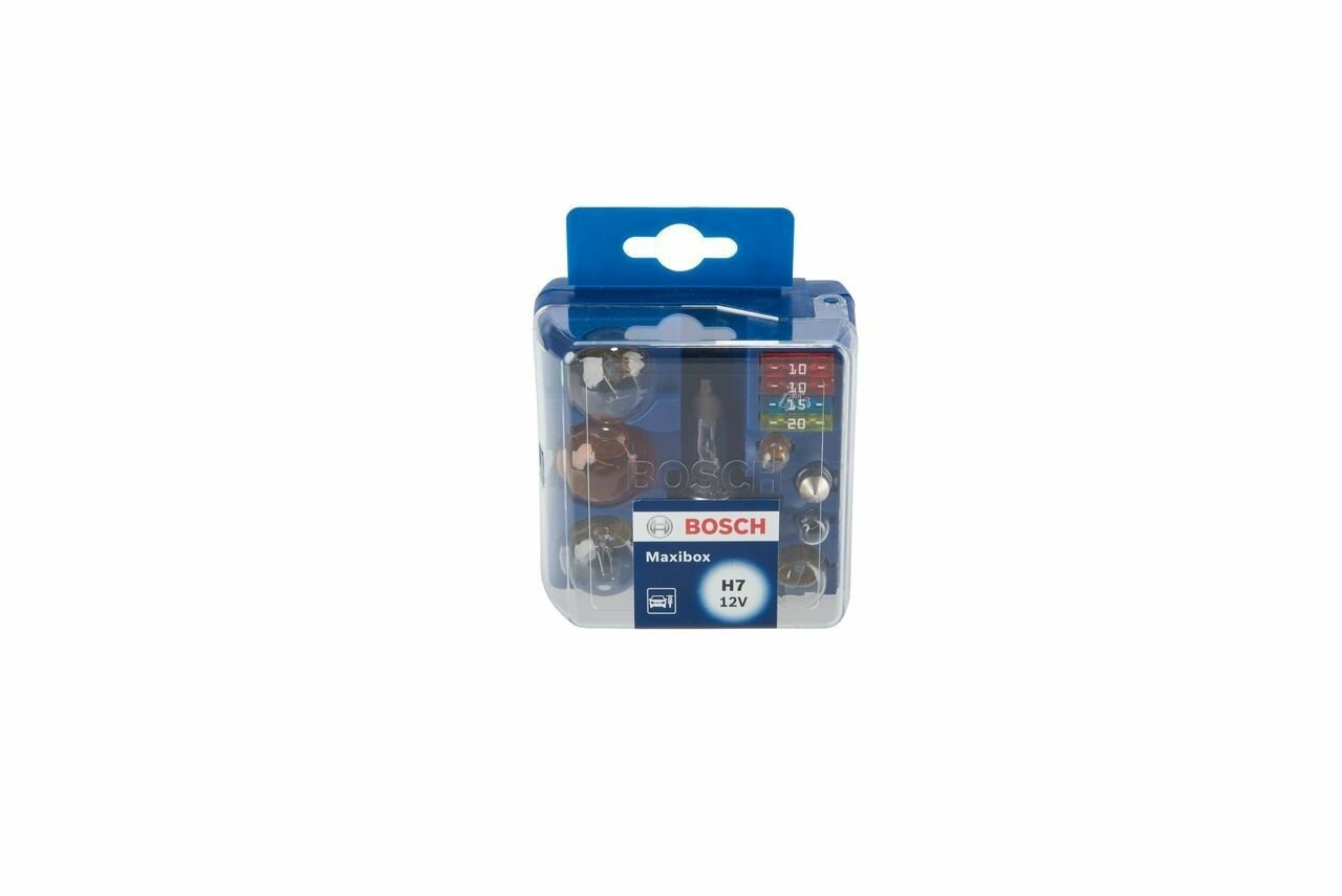 Лампа набор BOSCH / 12V (H7, P21W, PY21W, R5W, T4W, P21/5W, W5W, C5W) Maxibox