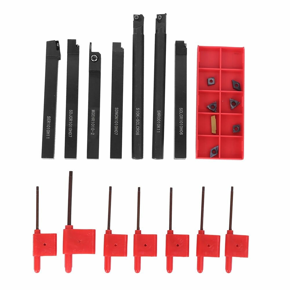 Набор из 5 ключей NC Arbor, многослойный фиолетовый и черный, высококачественный, прочный, 10-32 мм