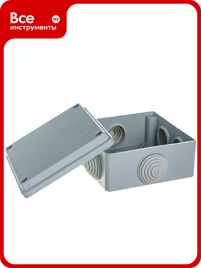 Распределительная коробка Промрукав 40-0300 для о/п безгалогенная HF 100х100х50 1 шт 40-0300