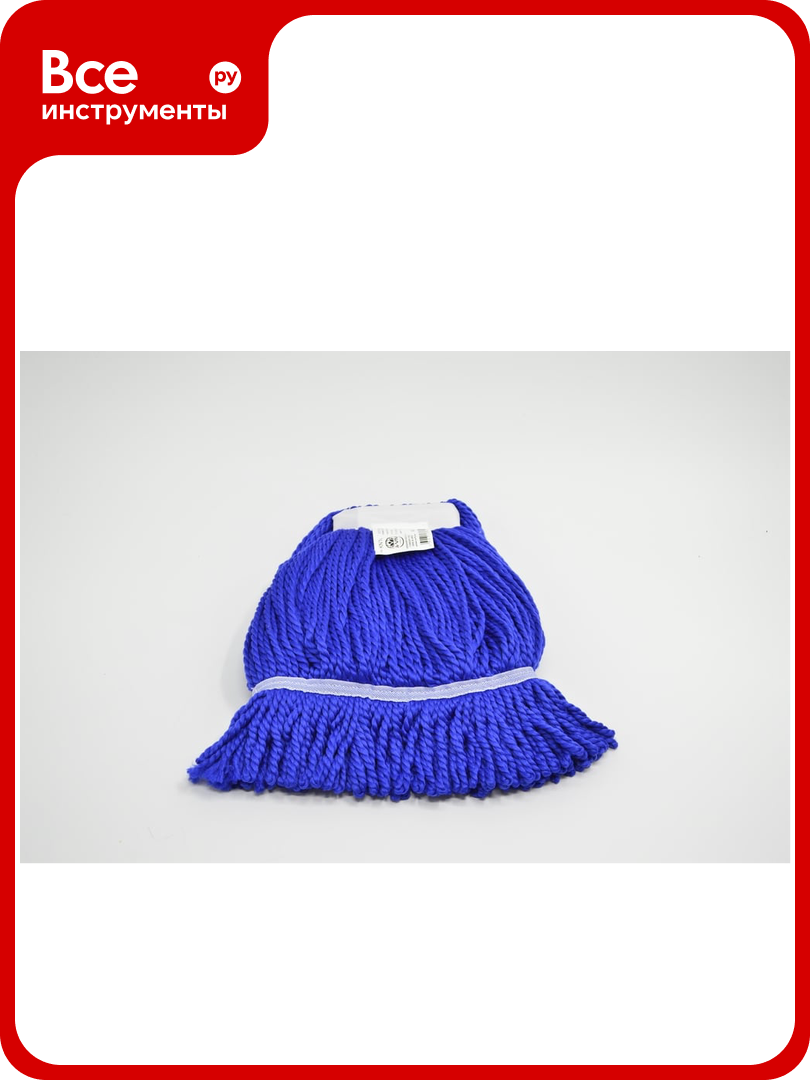 МОП кентукки A-VM 200 г, микрофибра, синий KN1072, влажной уборки