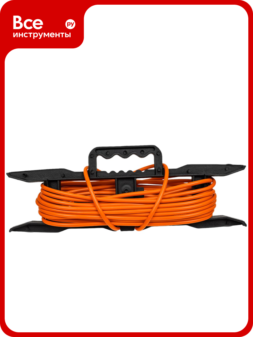 Удлинитель ООО "ГОСТ-электро" 1x10 м на рамке ПВС 2x1,0 Меркурий УП6-159