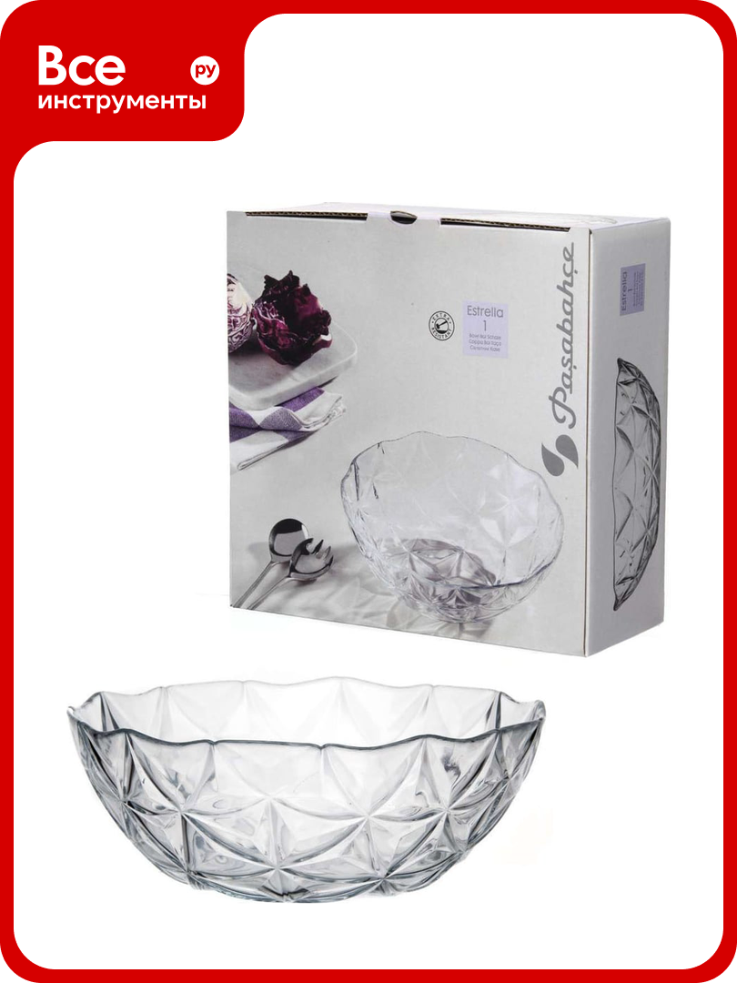 Салатник Pasabahce PSB 240 мм эстрелла 10553, для ежедневного применения