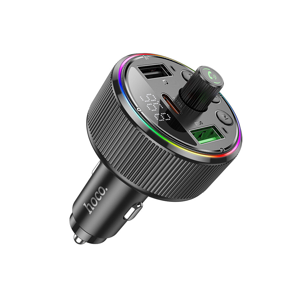 Hoco FM-трансмиттер HOCO E82 Guerrero PD30W+QC3.0 Car BT FM Transmitter