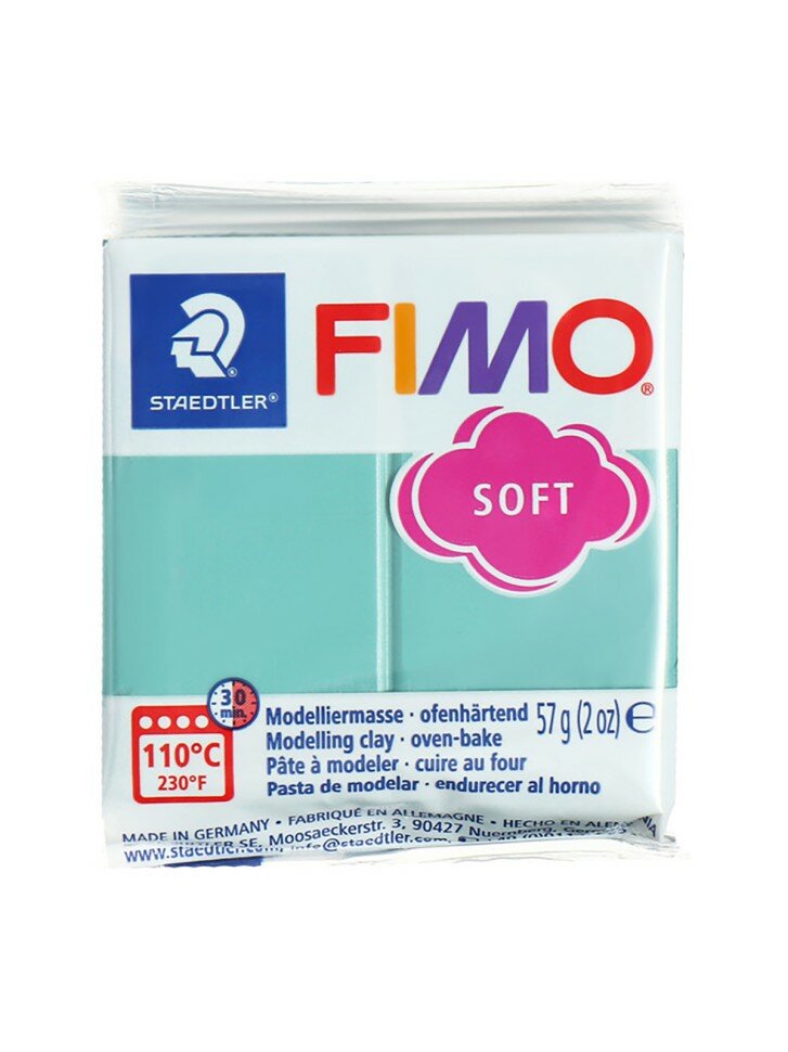 Fimo 8020-T36 Полимерная глина "Soft" океанская волна