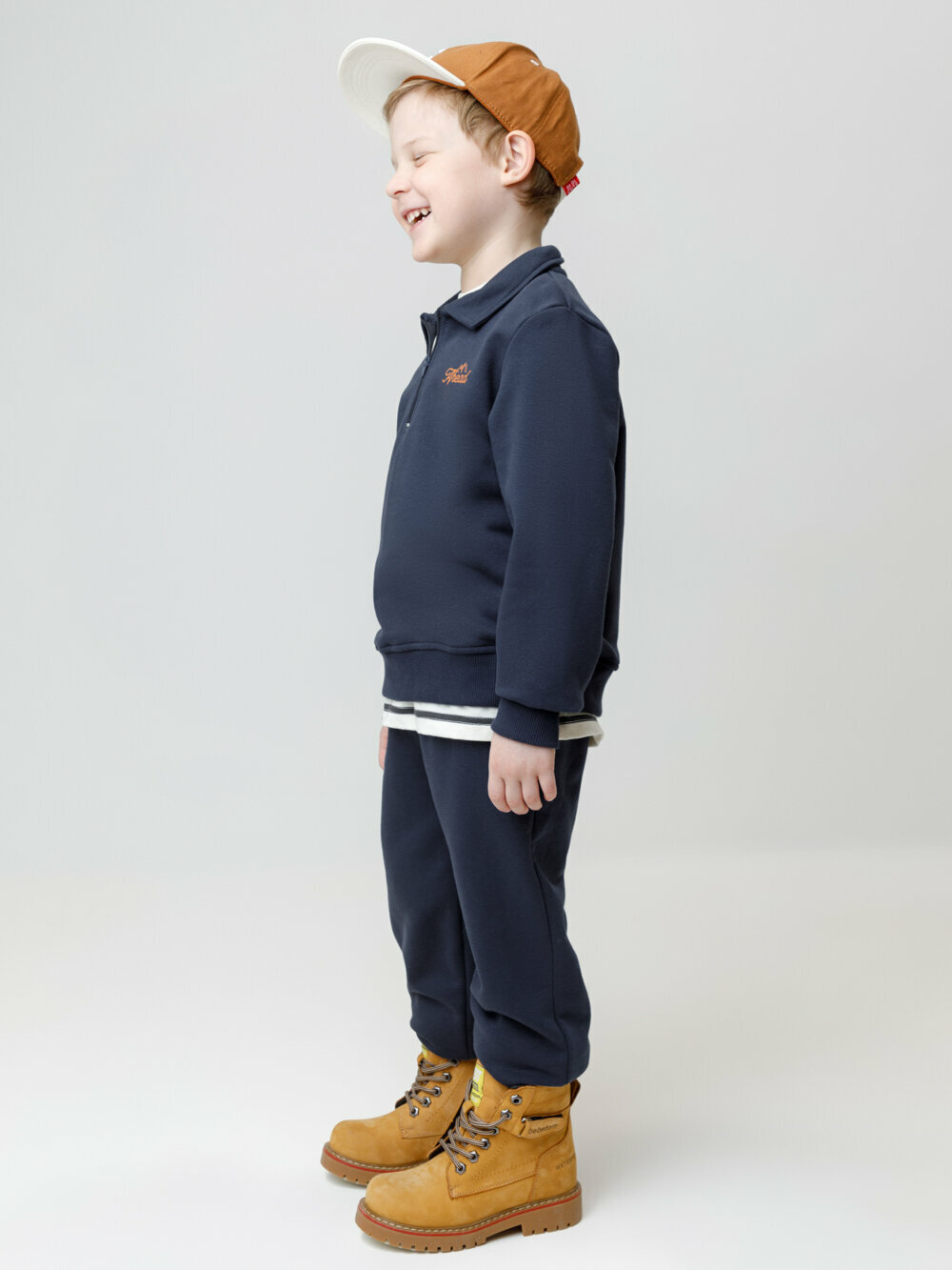 Брюки спортивные КР 400837/глубокий синий к620