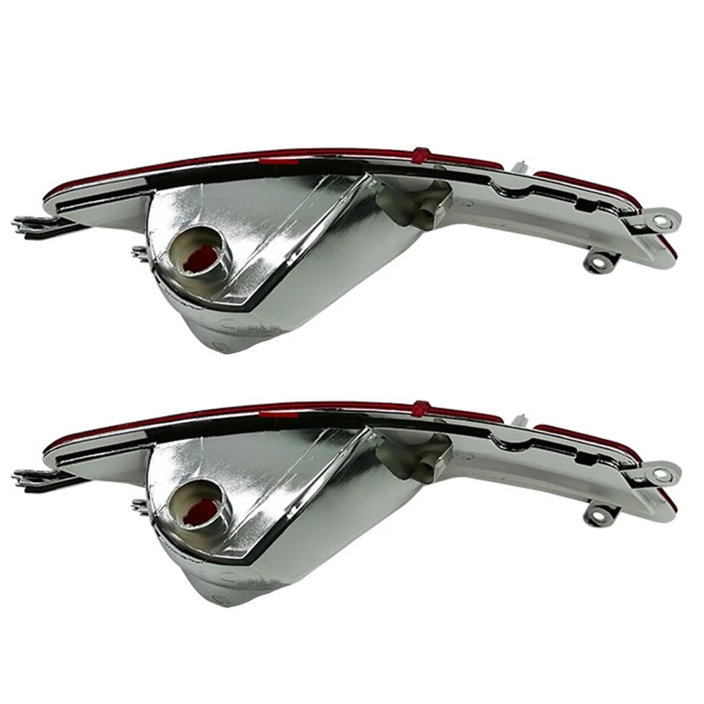 2 шт, отражатель противотуманных фар заднего бампера 63147187219 63147187220, отражатель задних противотуманных фар в сборе для E71 E72 2008-2014