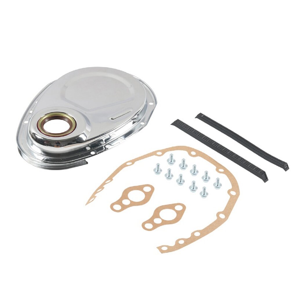 Высокопрочная Крышка Цепи ГРМ С Прокладками и Болтами Для Двигателей 327 350 383 Оборудование Для Технического Обслуживания Герметичный Аксессуар