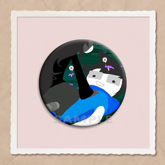 32/50/58 мм John Egbert, мягкие булавки на пуговицах, мультяшная аниме, кавайная брошь, значок для рюкзака, украшения одежды, модные подарки