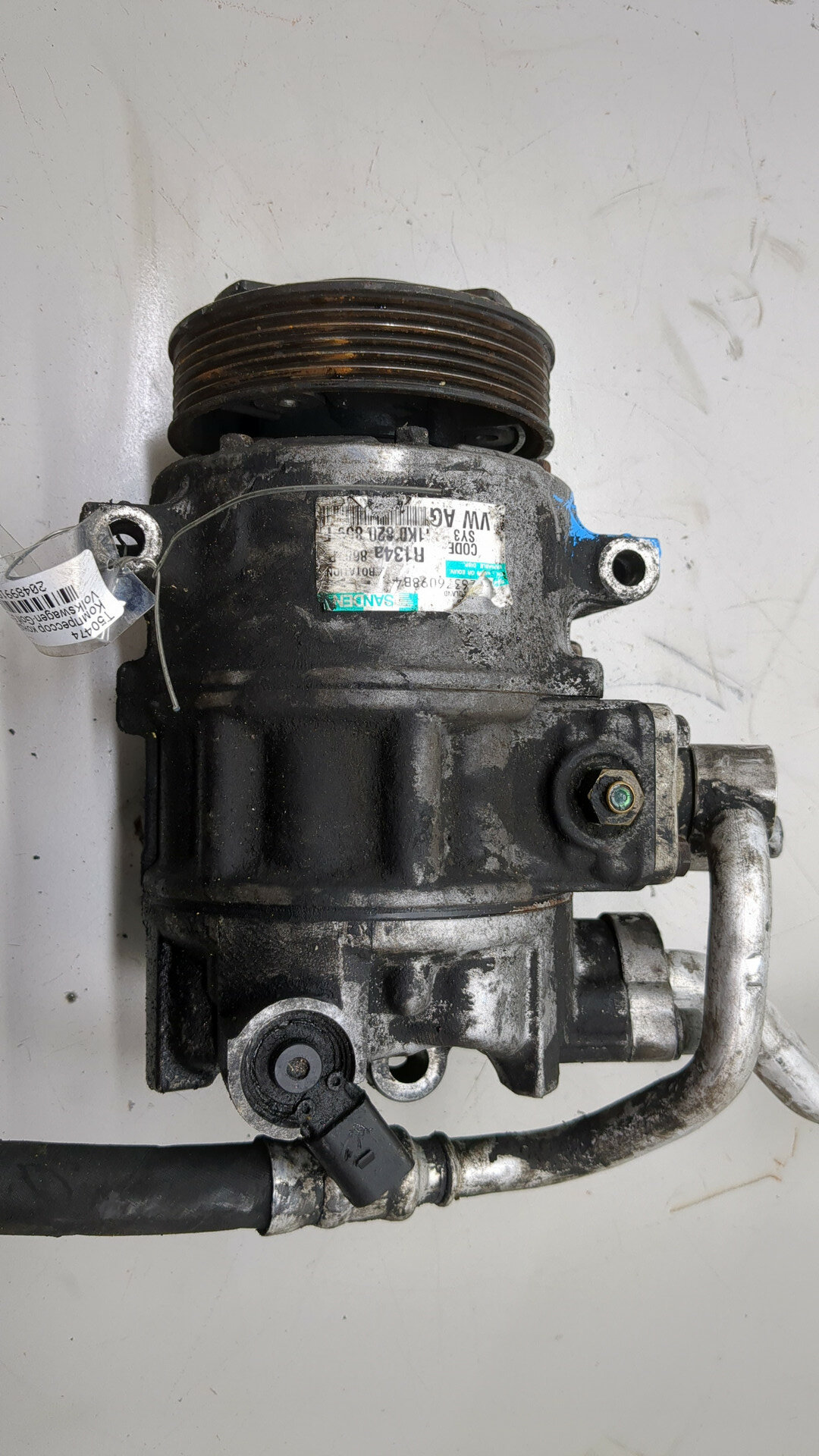 Компрессор кондиционера Volkswagen Golf 5 Б/У