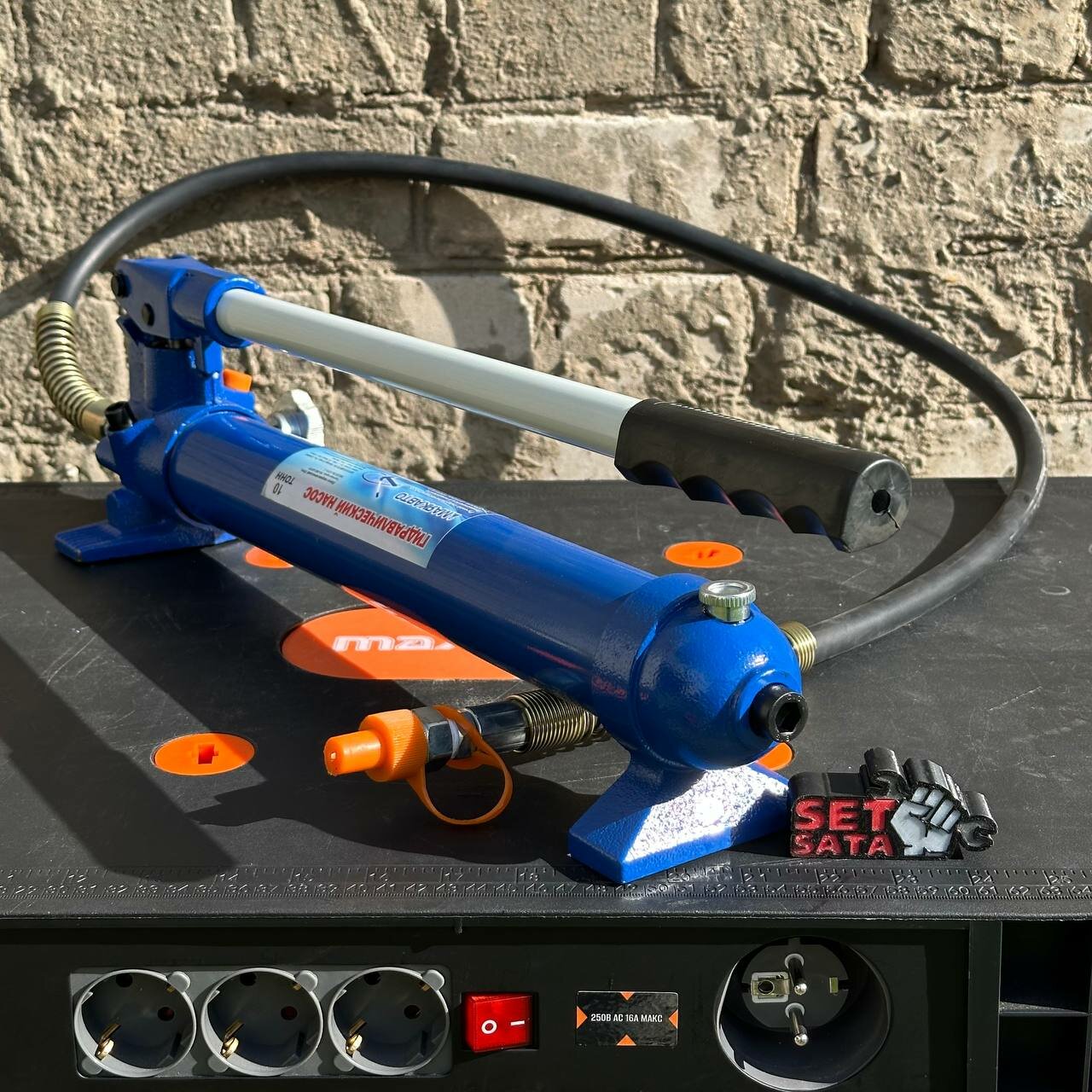 Цилиндр гидравлический к набору 10т МАЯКАВТО™ /1/10, арт. а0201-1