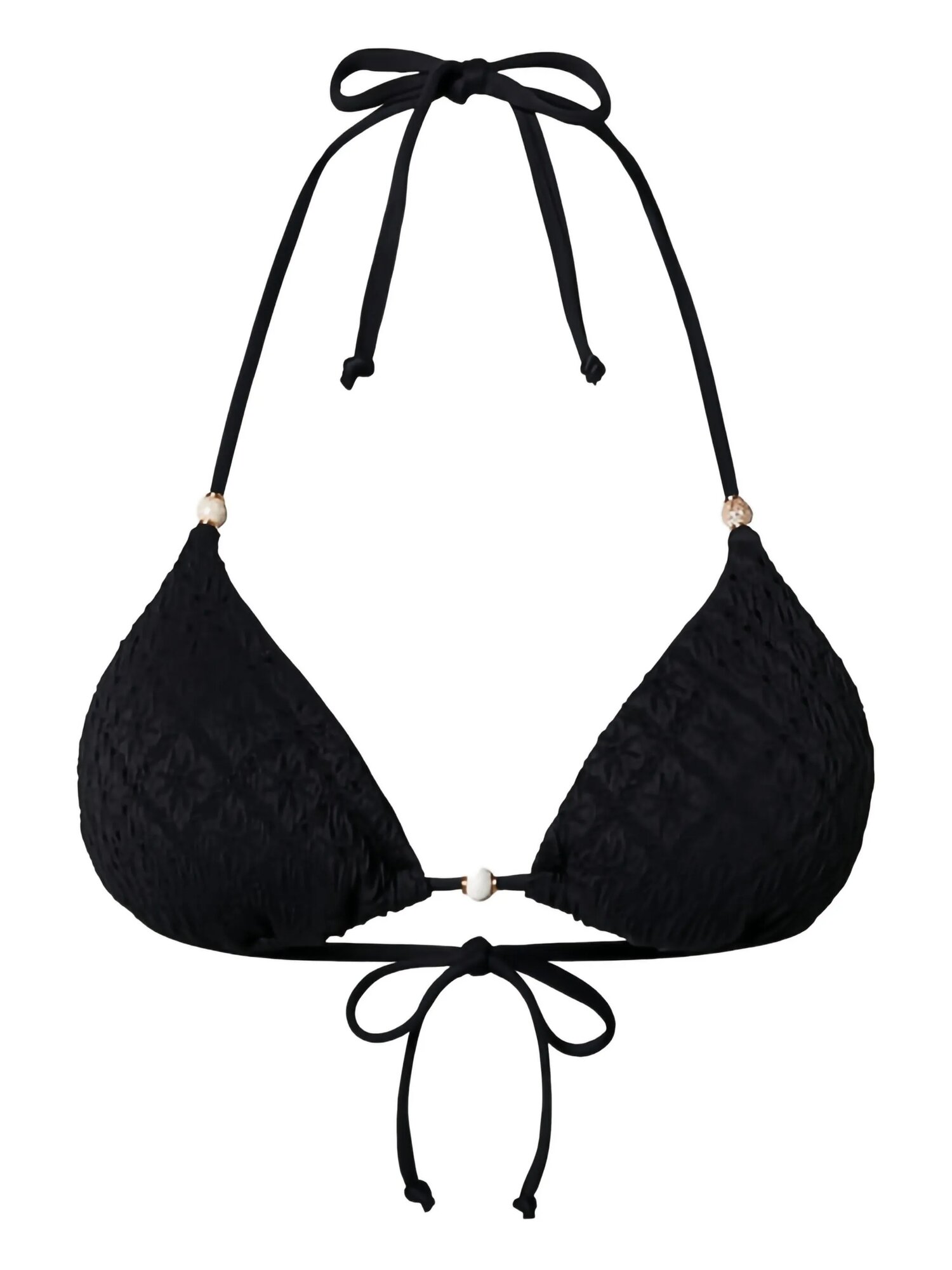 Купальник Broderie anglaise triangle bikini top