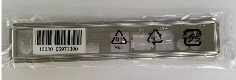 Задняя панель из нержавеющей стали для ASUS PRO H610T D4-CSM HALF