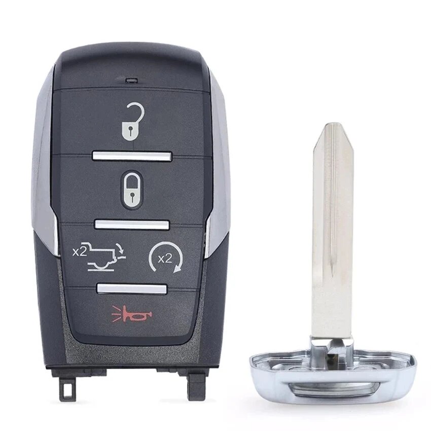 Умный дистанционный ключ CN087037 для Dodge Ram 1500 Pickup 2019 2020 433,92 МГц PCF7939M HITAG AES 4A Chip FCCID 5 Buttons