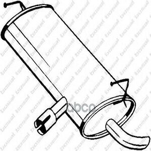 Глушитель выхлопных газов конечный Bosal арт. 145-203