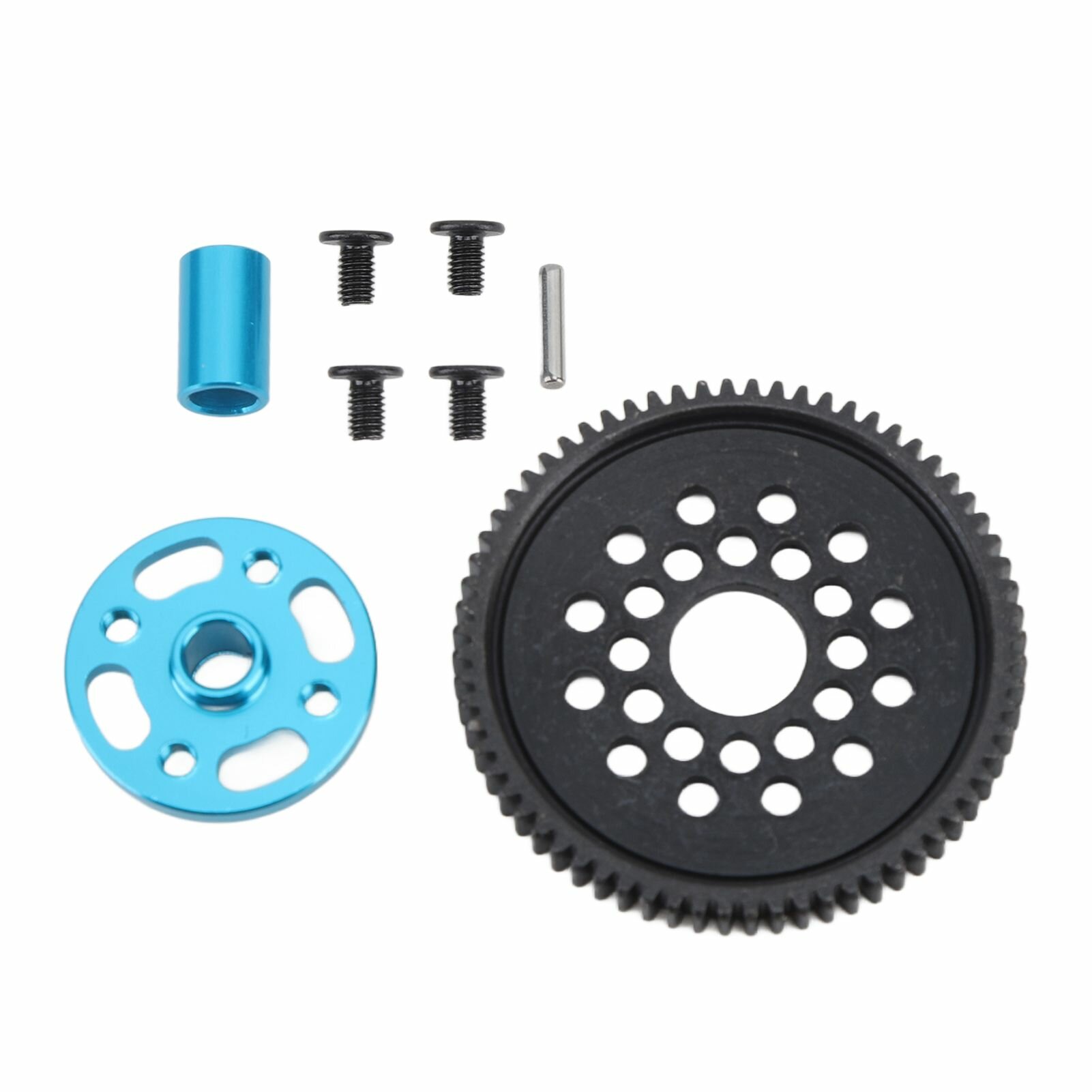 Комплект стальных шестерен 68T для радиоуправляемых машин Tamiya TT-02, высокоскоростной набор сменных деталей для любителей радиоуправляемых машин