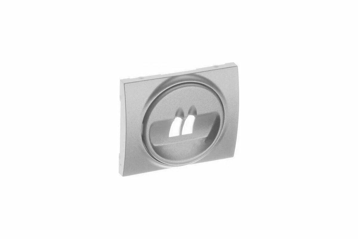 Накладка акустической розетки Legrand Galea Life Aluminium 771300