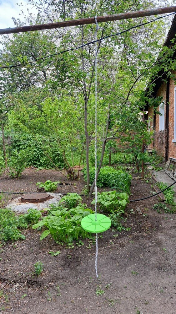 Тарзанка для детей зеленая