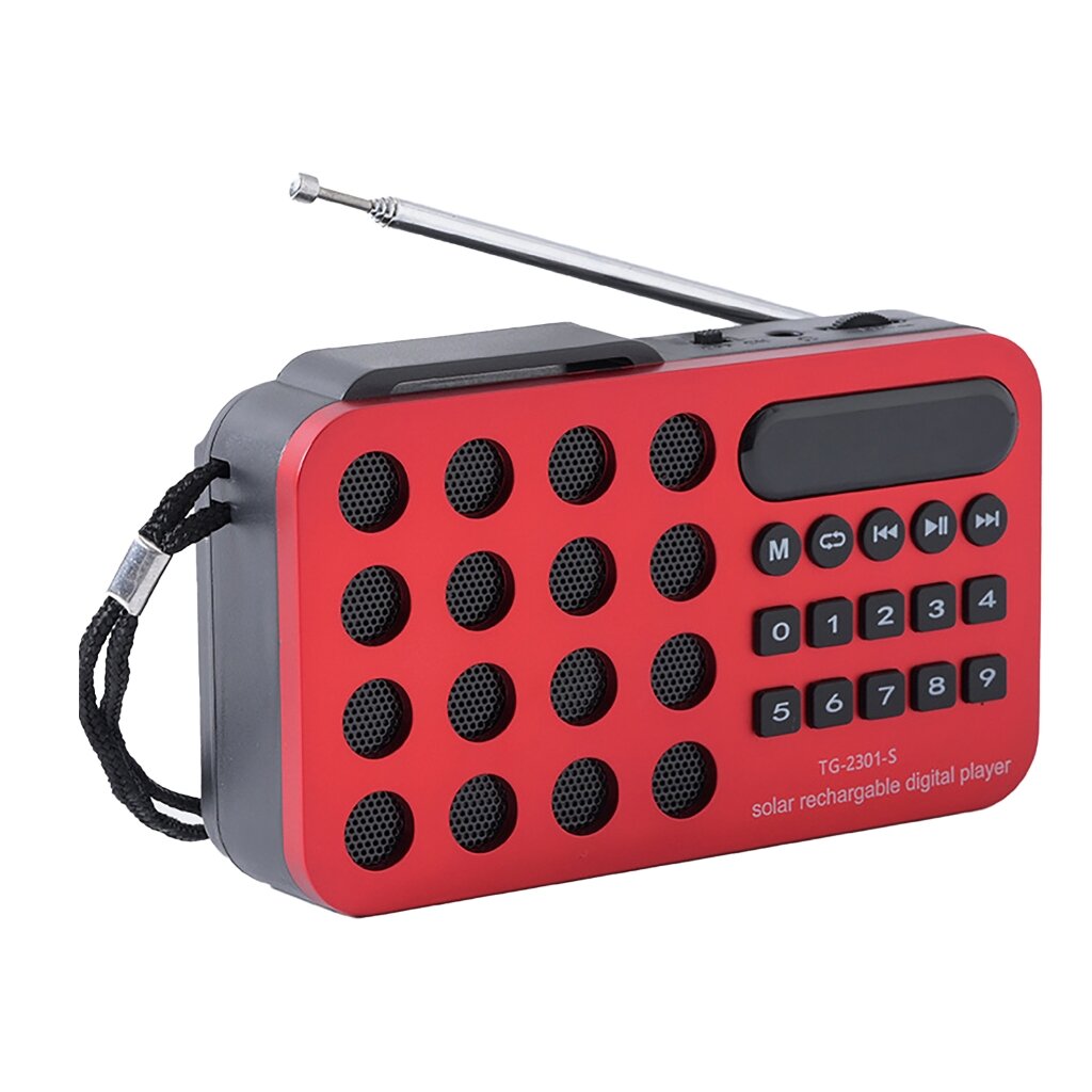 Портативное радио ручной настройки, полнодиапазонный радиоприемник, удобное для путешествий радио ABS