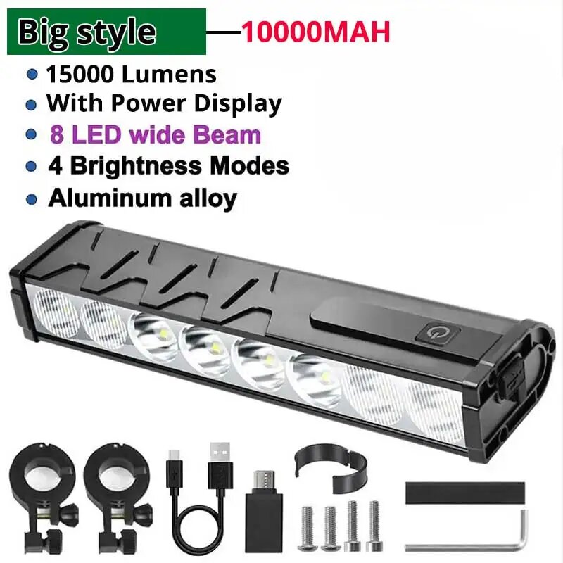 Фонарь для велосипеда FANZHI 10000 люмен