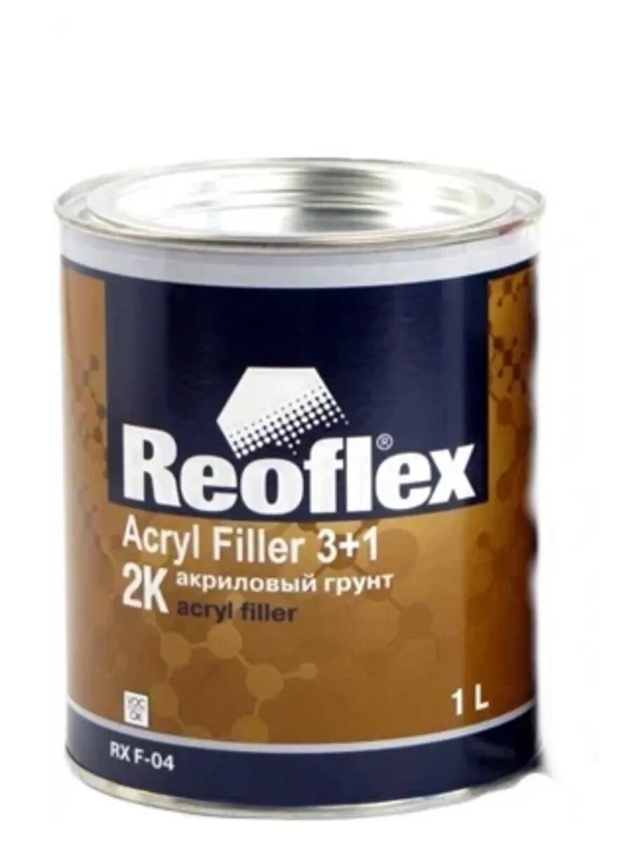 Грунт акриловый 3+1 серый 1,0л