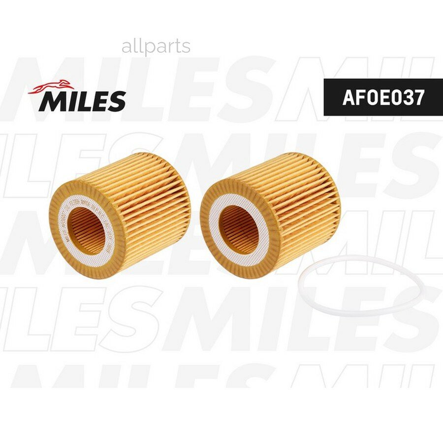 MILES AFOE037 Фильтр масляный SKODA FABIA 1.2 01-/VW POLO 1.2 01-