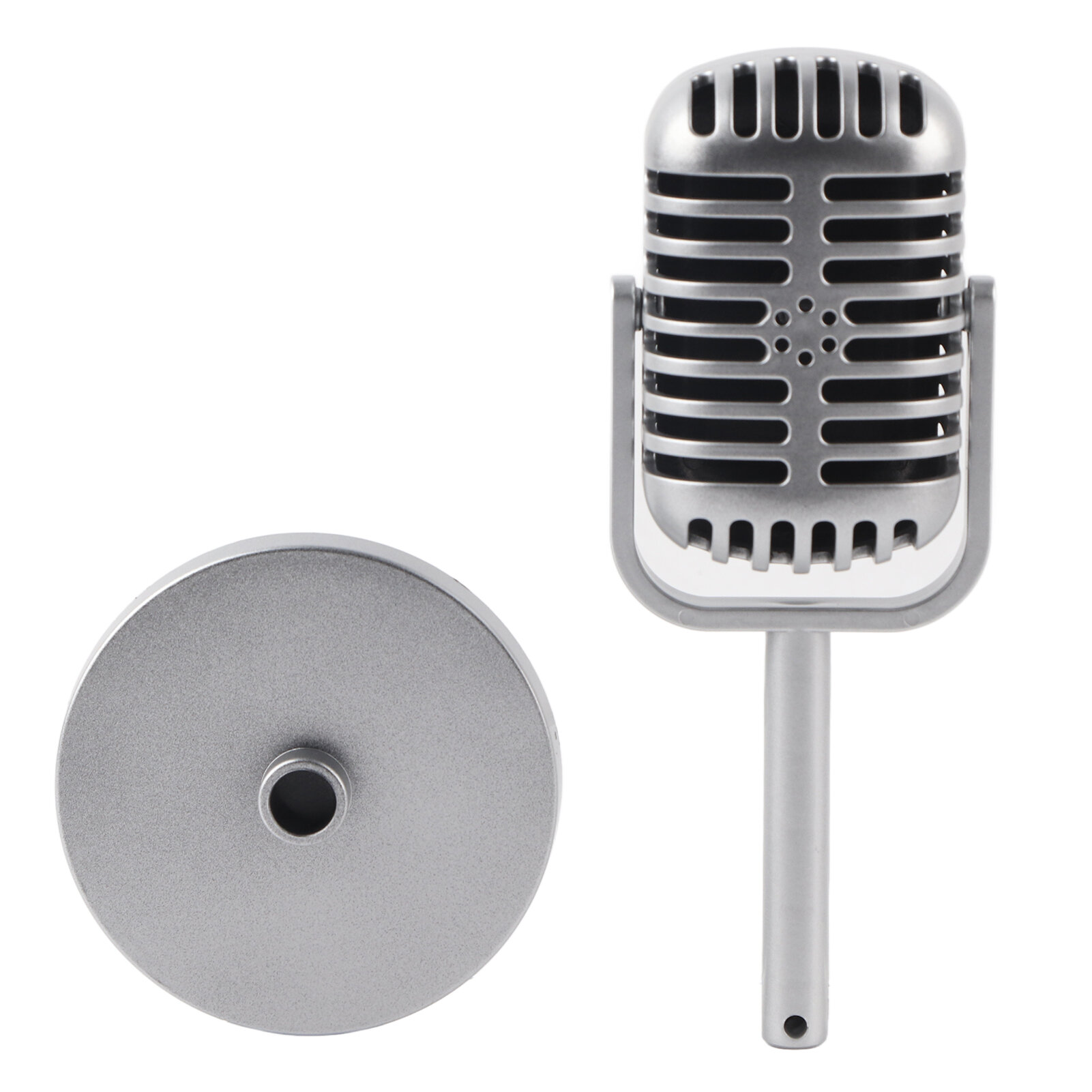 Classic Prop Microphone для съемки танцевальных шоу практика с использованием Microfone Props Filmsilver