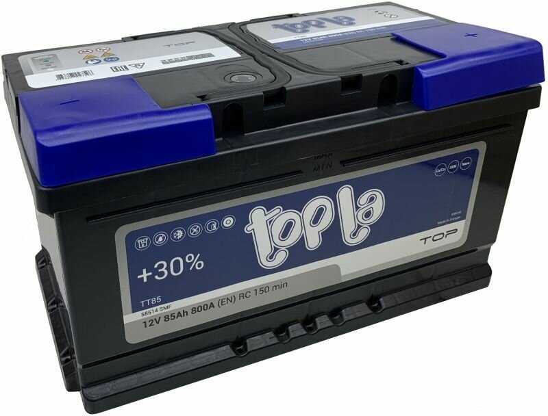 Автомобильный аккумулятор Topla Top 85R (800A 315x175x175) 118685, 58514