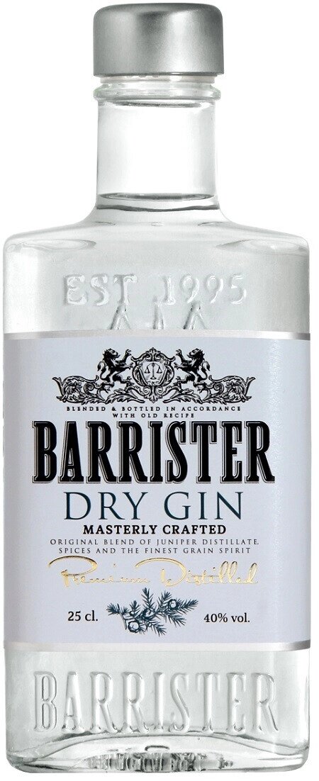 Джин "Barrister" Dry Gin, 250 мл