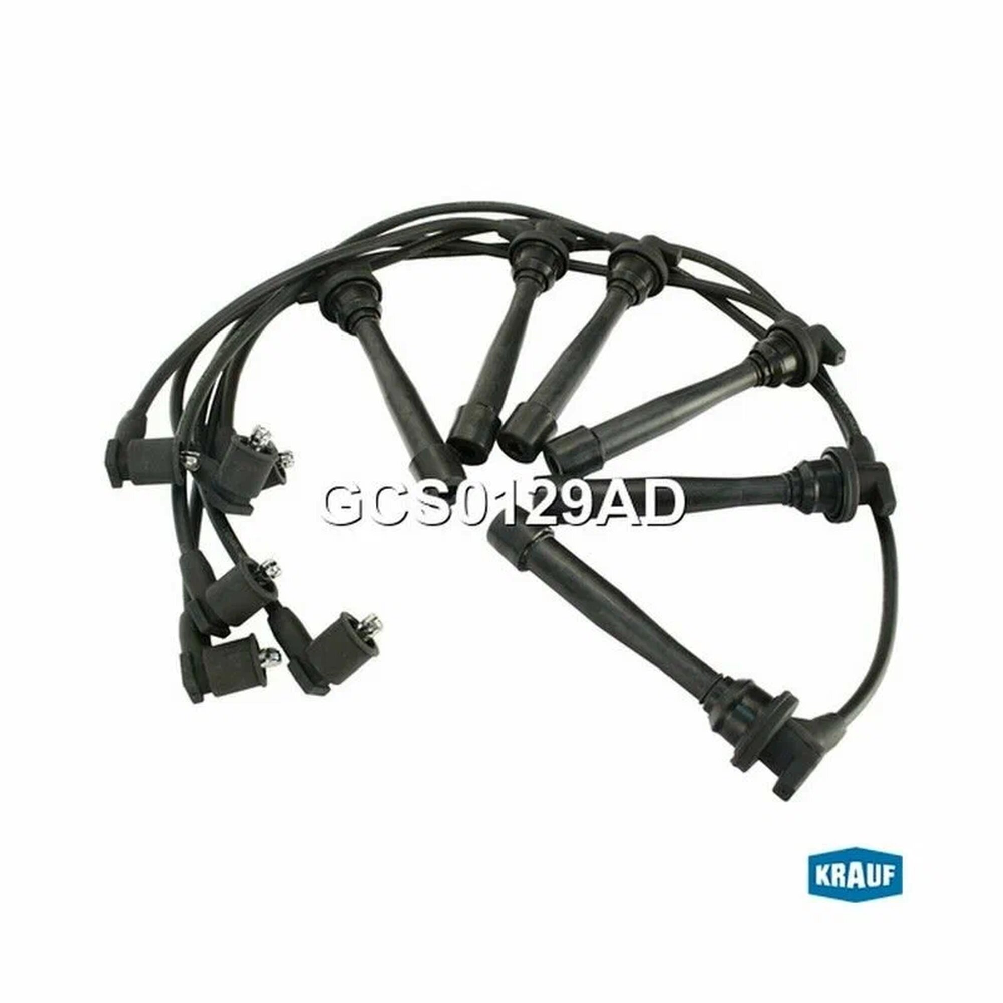 Провода высоковольтные KRAUF GCS0129AD для а/м HYUNDAI COUPE, SANTA FE I, SONATA IV, KIA MAGENTIS