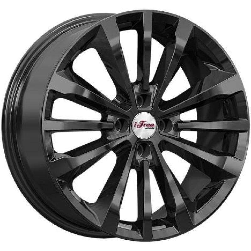 Диск колесный iFree Андерсен 7,0x17 4x100 Dia67.1 ET45 цвет BK