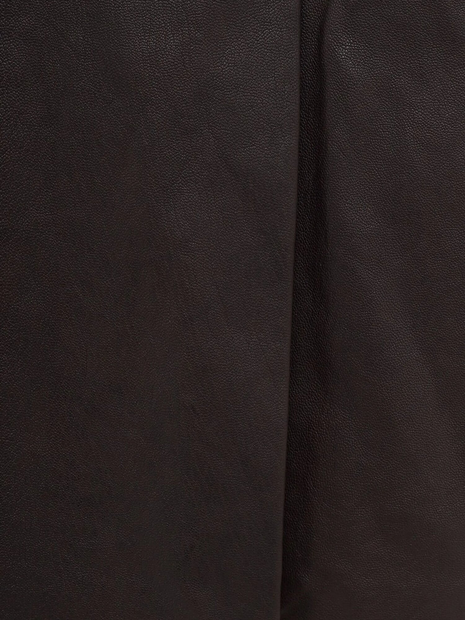 Юбка Ferragamo Leather mini skirt, размер 40, коричневый — фото 1