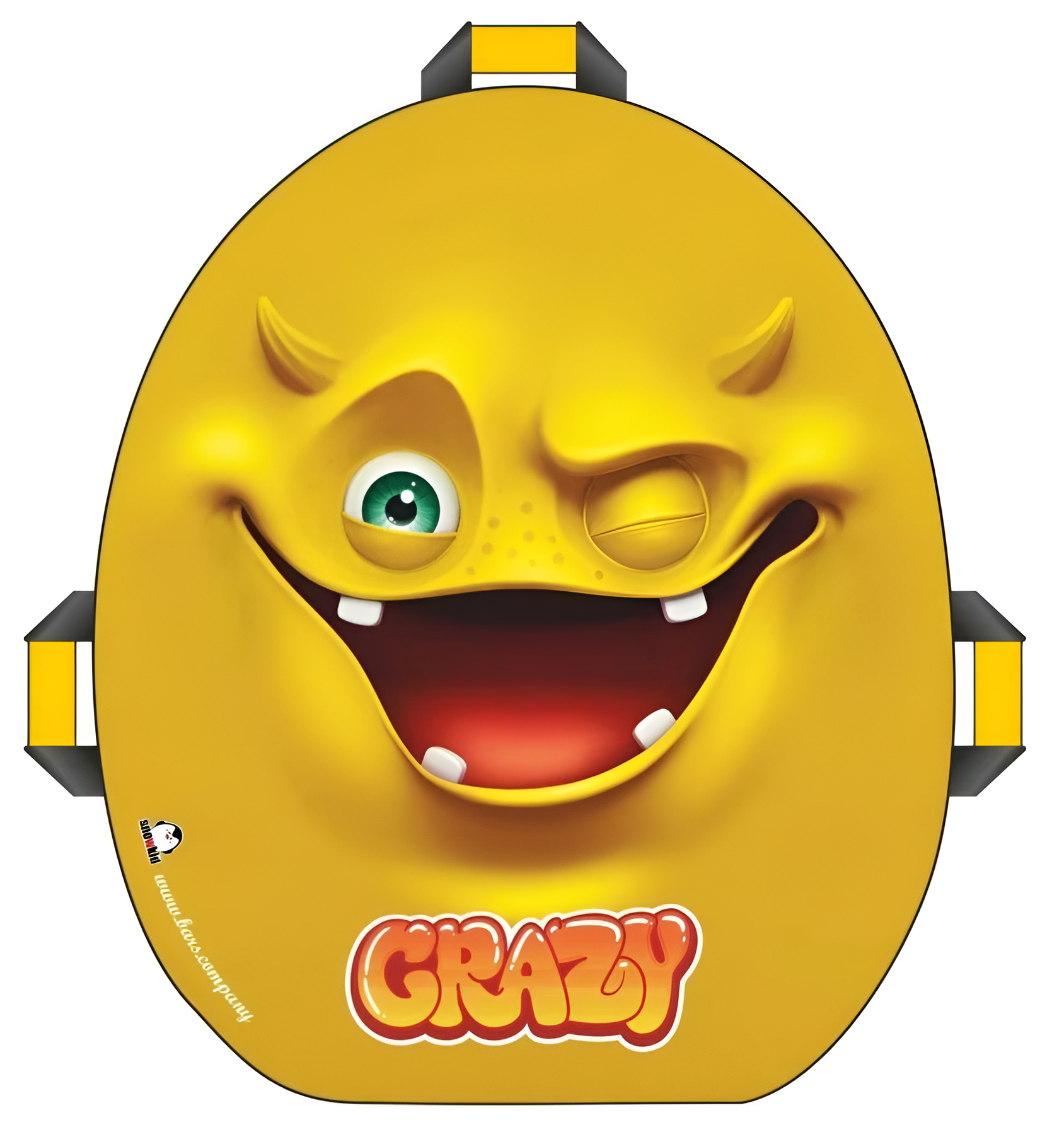 Ледянка Snowkid Kids SLSK50, мягкая, с ручками, 50см, желтая