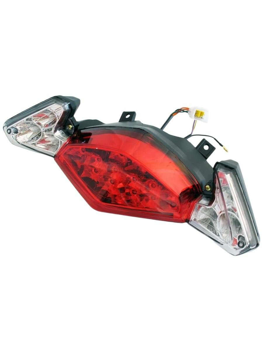 Блок-фара задняя (стоп-сигнал) в сборе 12В, мотоцикл Stels 600GT Benelli, 82000P260000 (item:200)