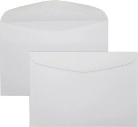 Конверт Silwerhof Eco 250.100 C5 162x229мм белый клеевой слой 80г/м2 (pack:100pcs)